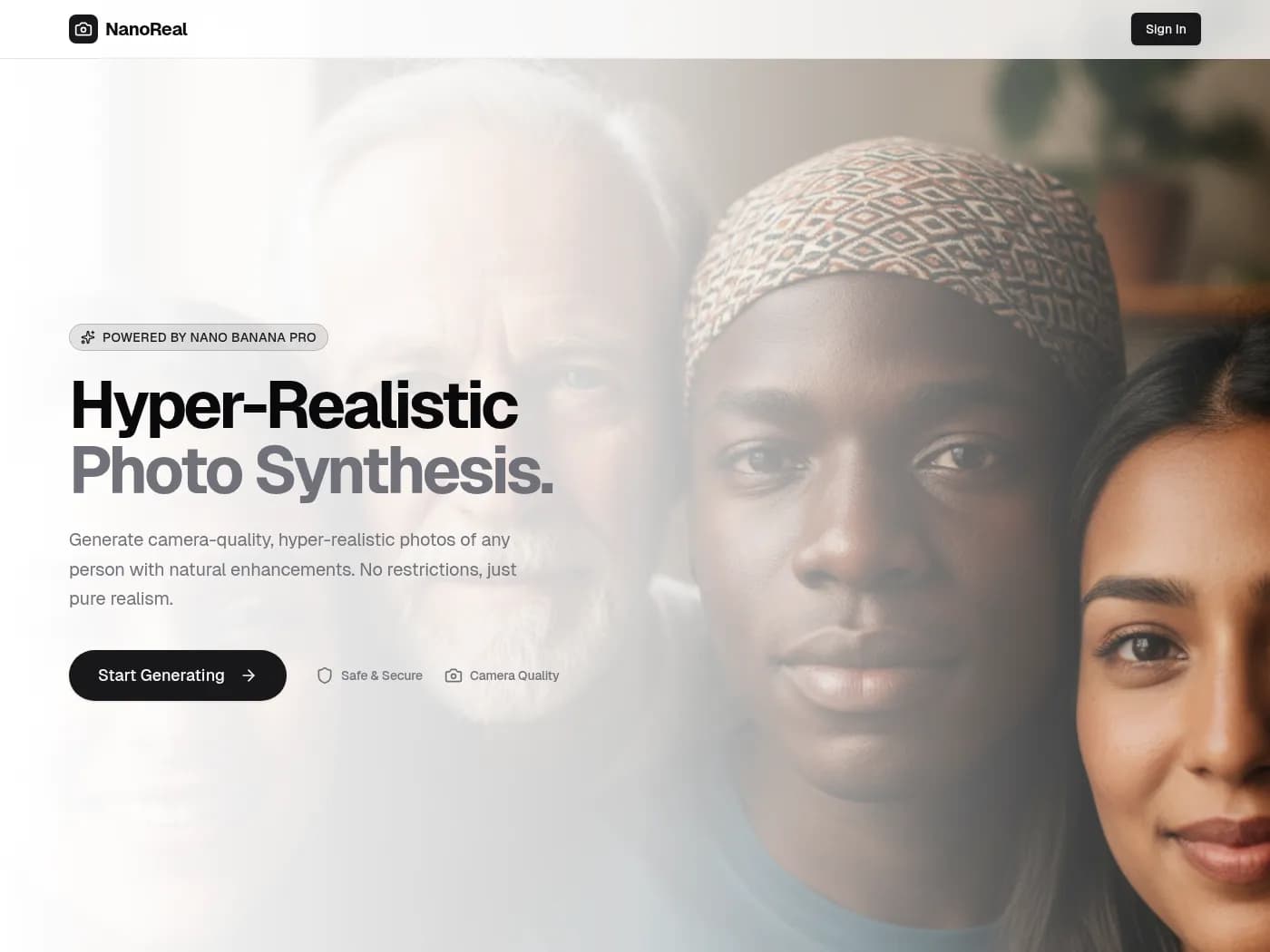 Nano Real Photo Generator