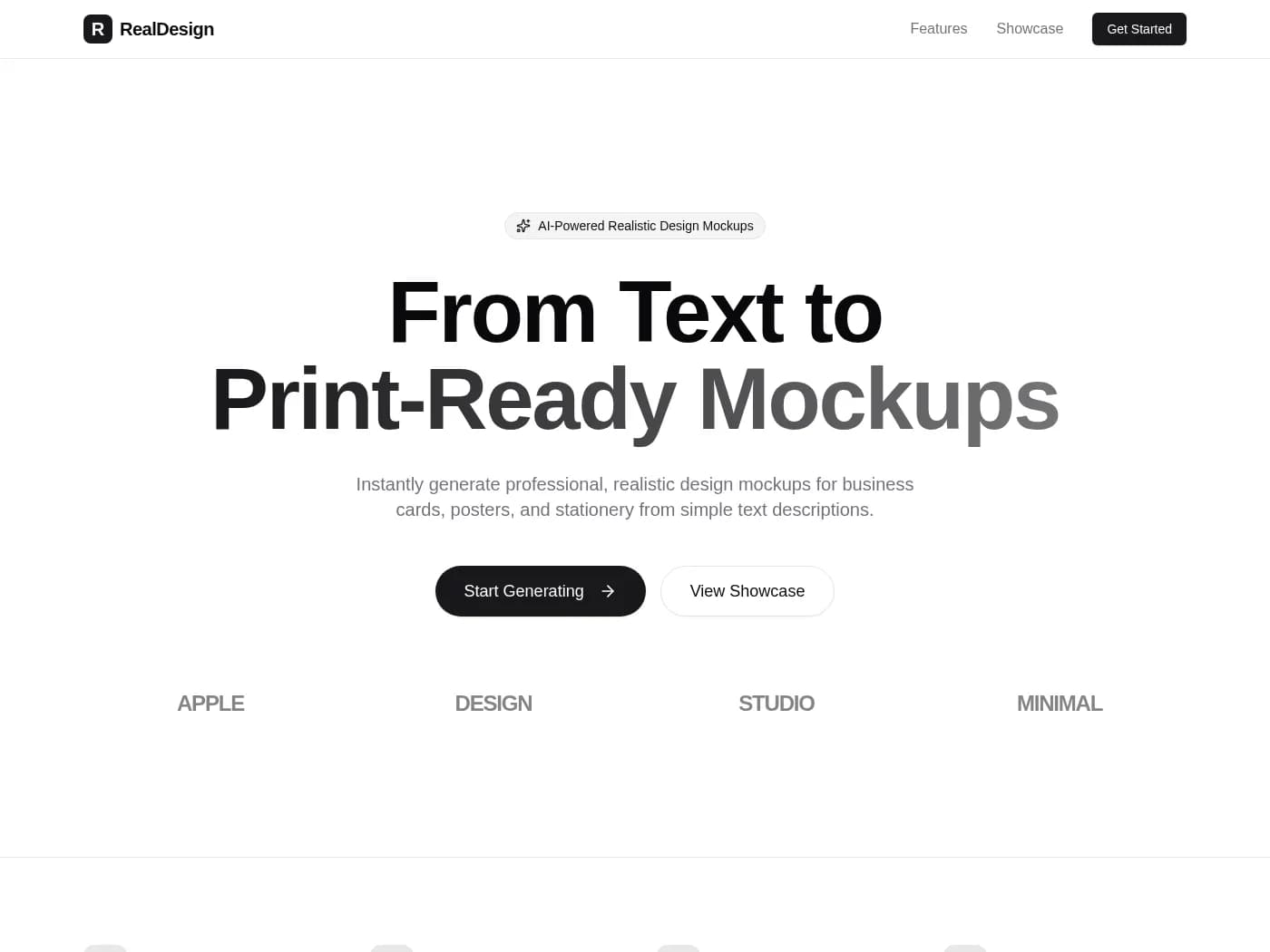 RealDesign Generator