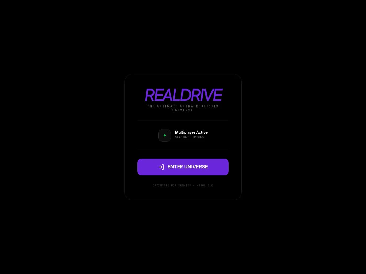 RealDrive Universe