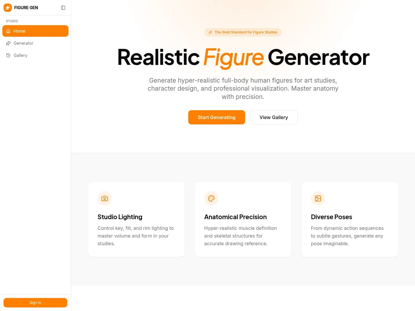 Realistic Figure Generator