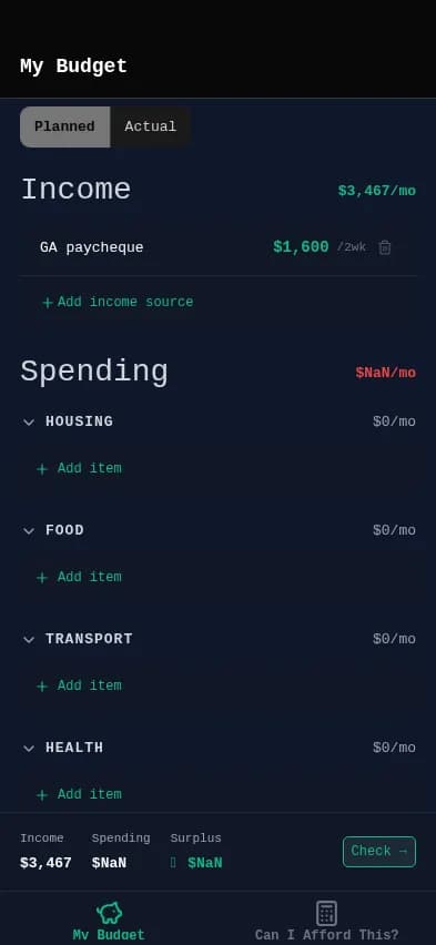 Reality Check App