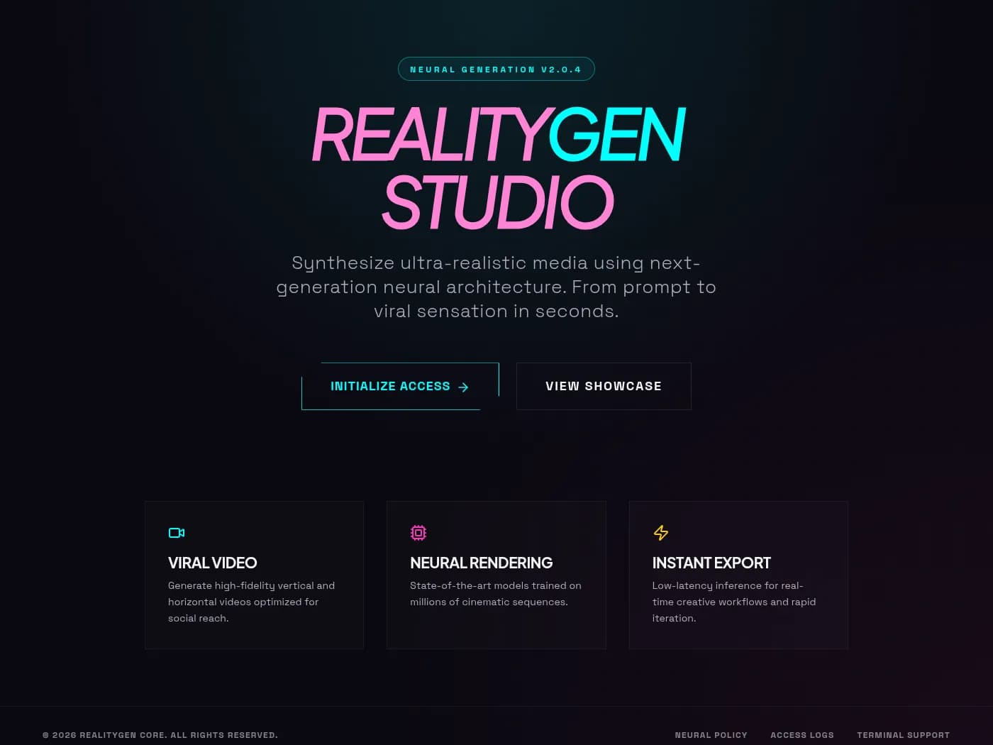 RealityGen Studio
