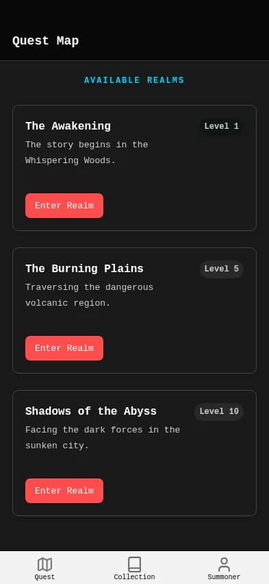 Realm Summoner Quest