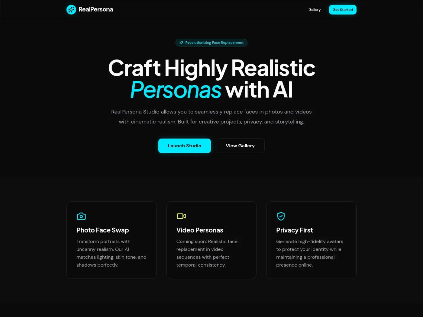 RealPersona Web Studio