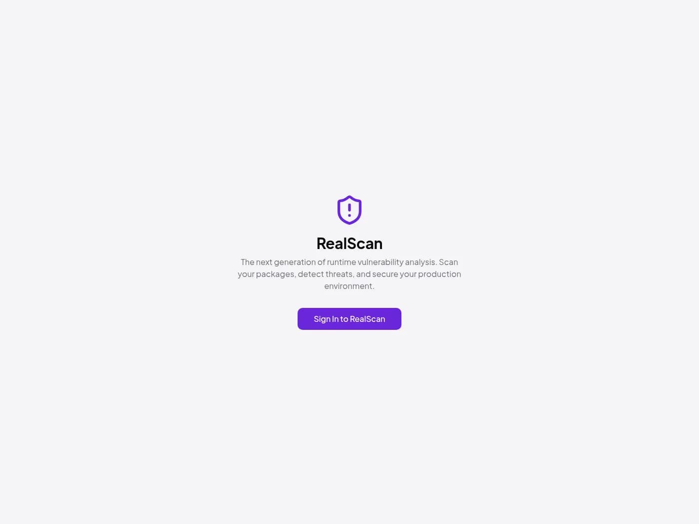 RealScan Vulnerability Tool
