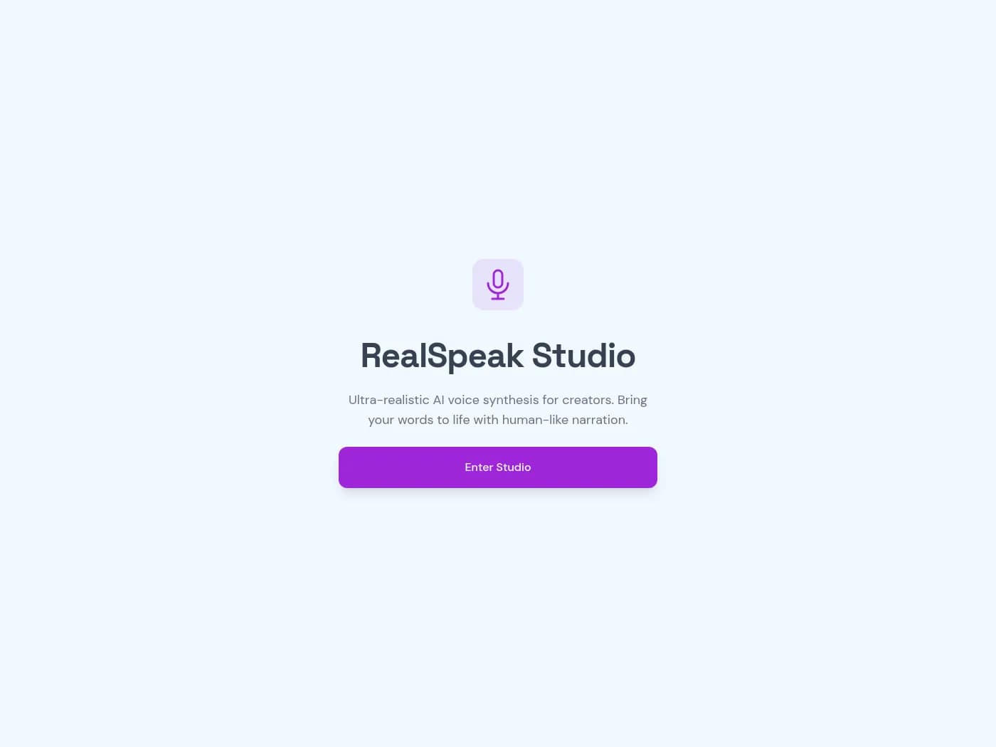 RealSpeak Studio