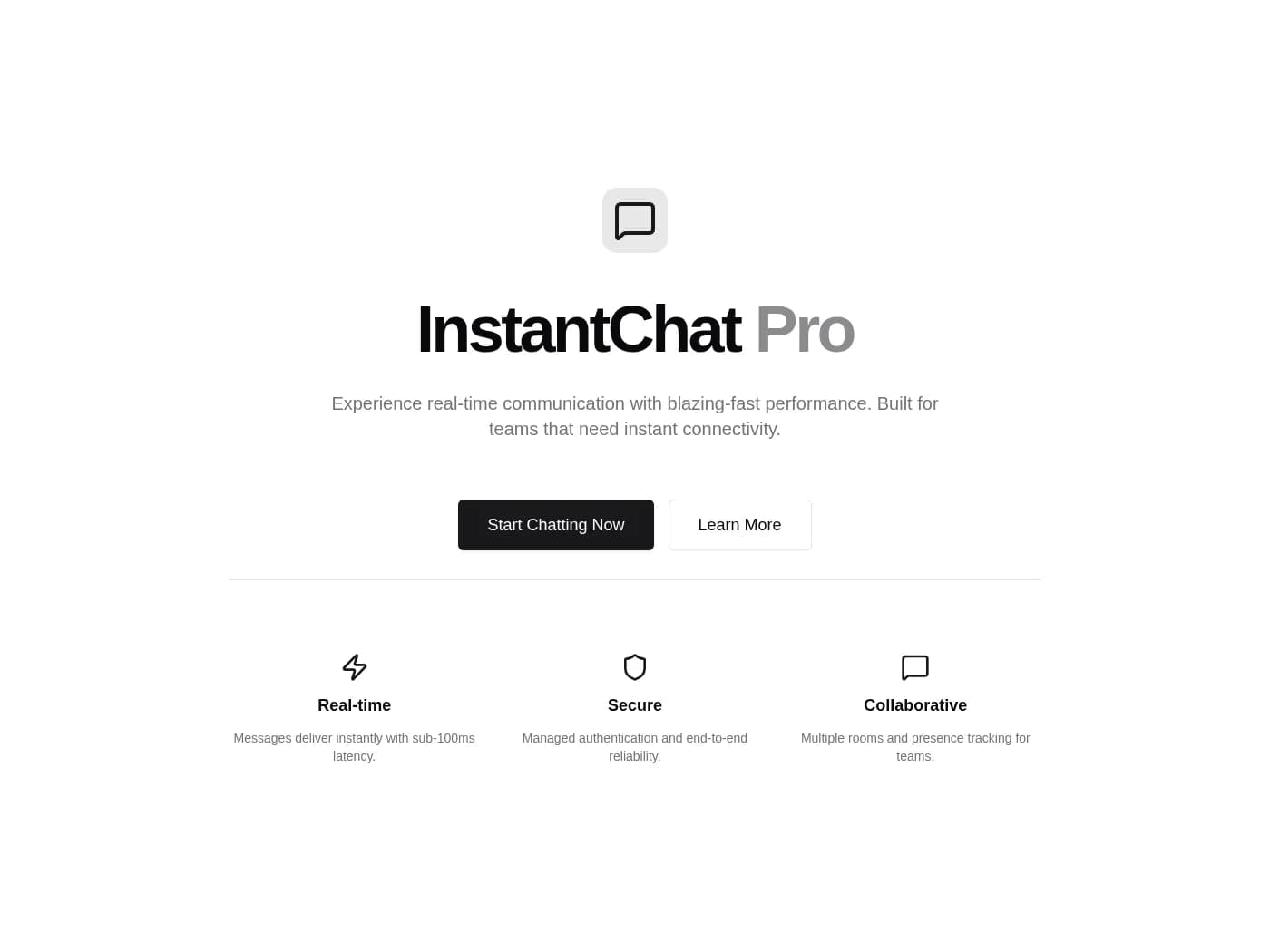 InstantChat Pro