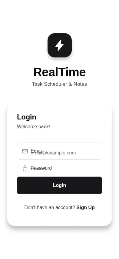 RealTime Task Scheduler