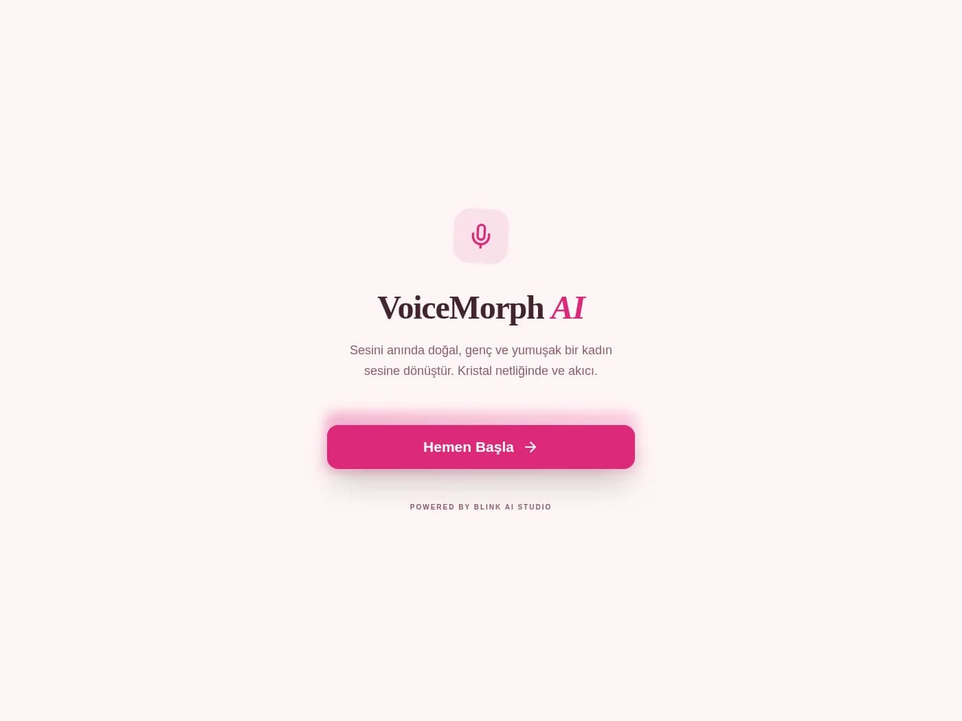 Real-Time Female Voice AI