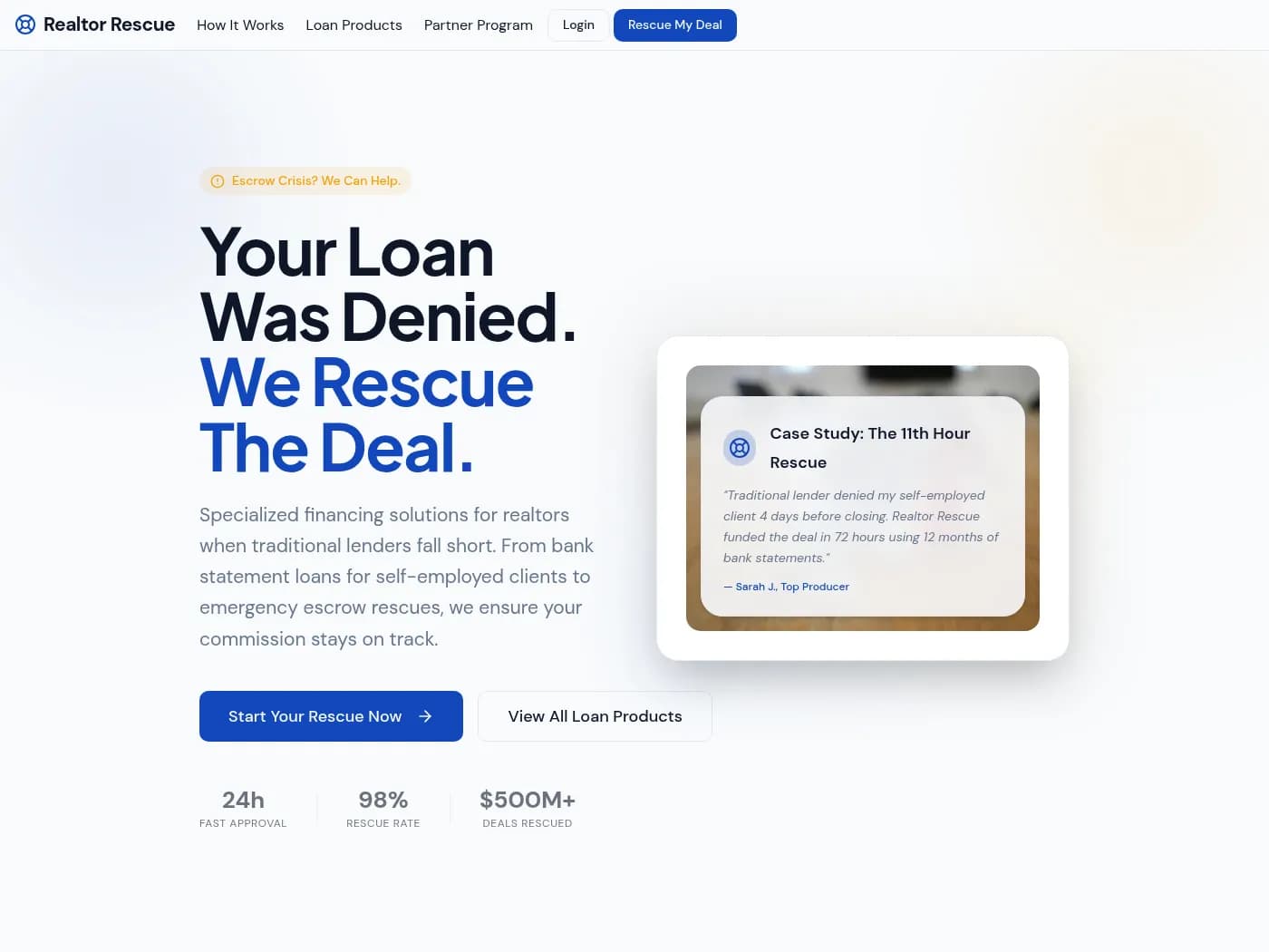 Realtor Rescue Platform