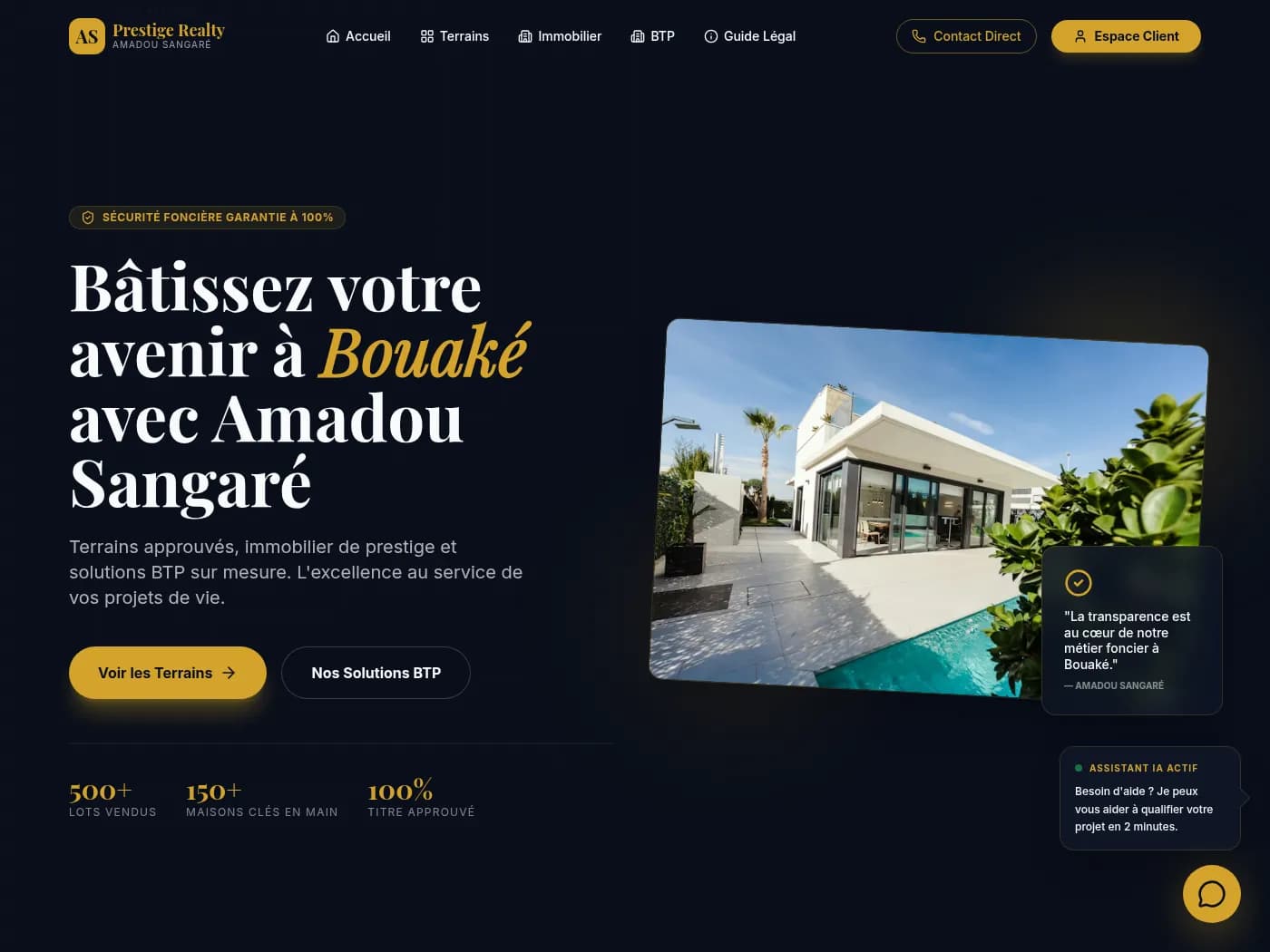 Prestige Realty Bouaké