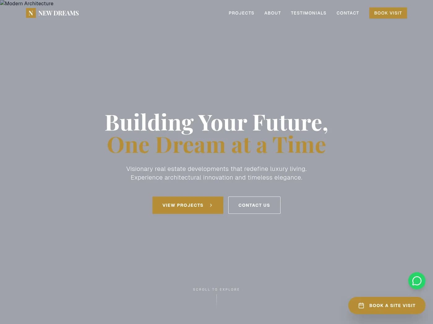 New Dreams Realty Site