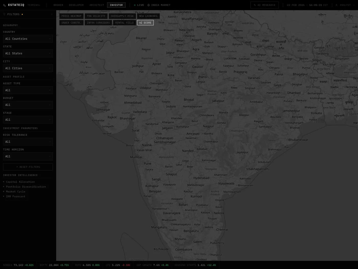 EstateIQ Terminal