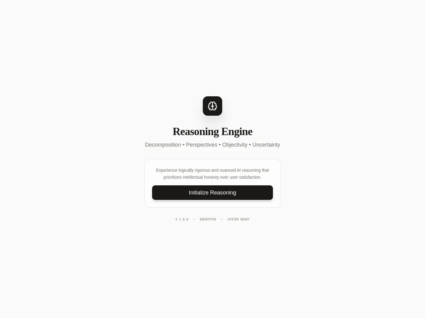 Reasoning AI Engine