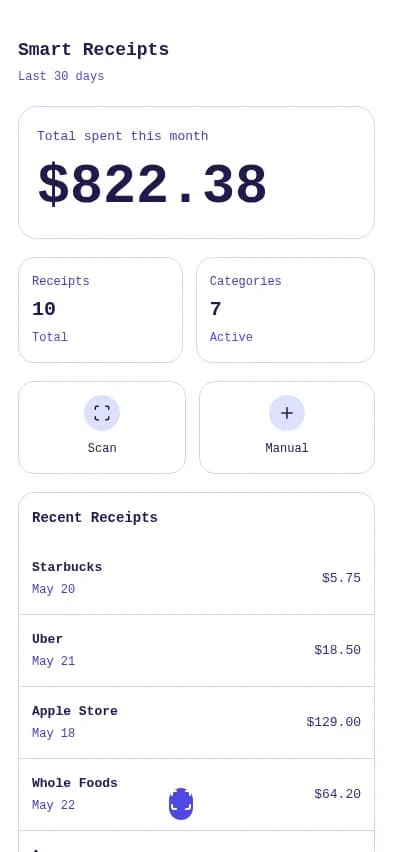Smart Receipt Scanner
