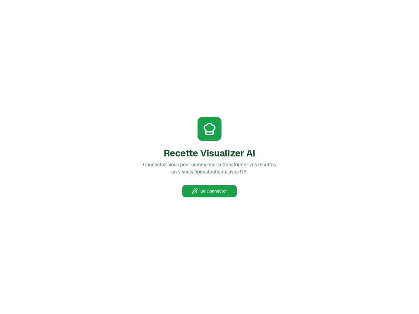 Recette Visualizer AI