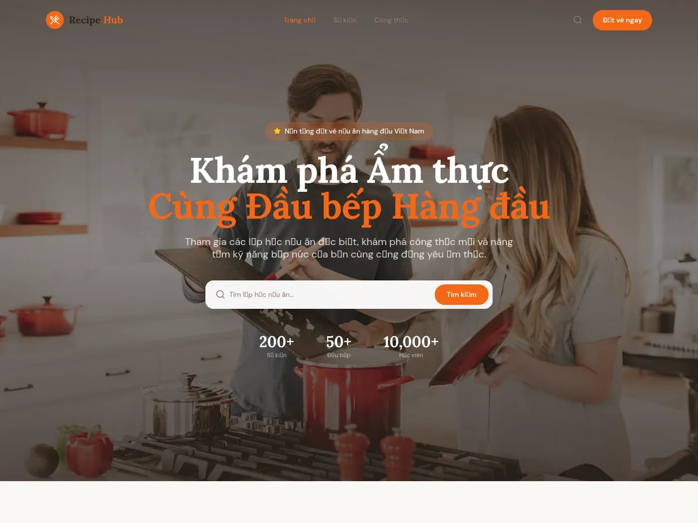 Recipe Ticket Hub