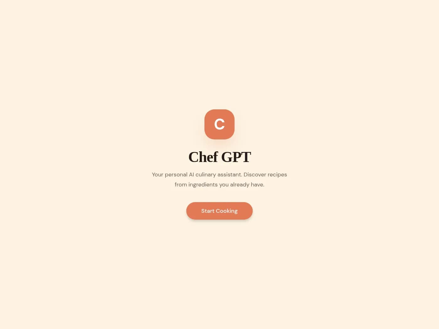 Recipe Finder App
