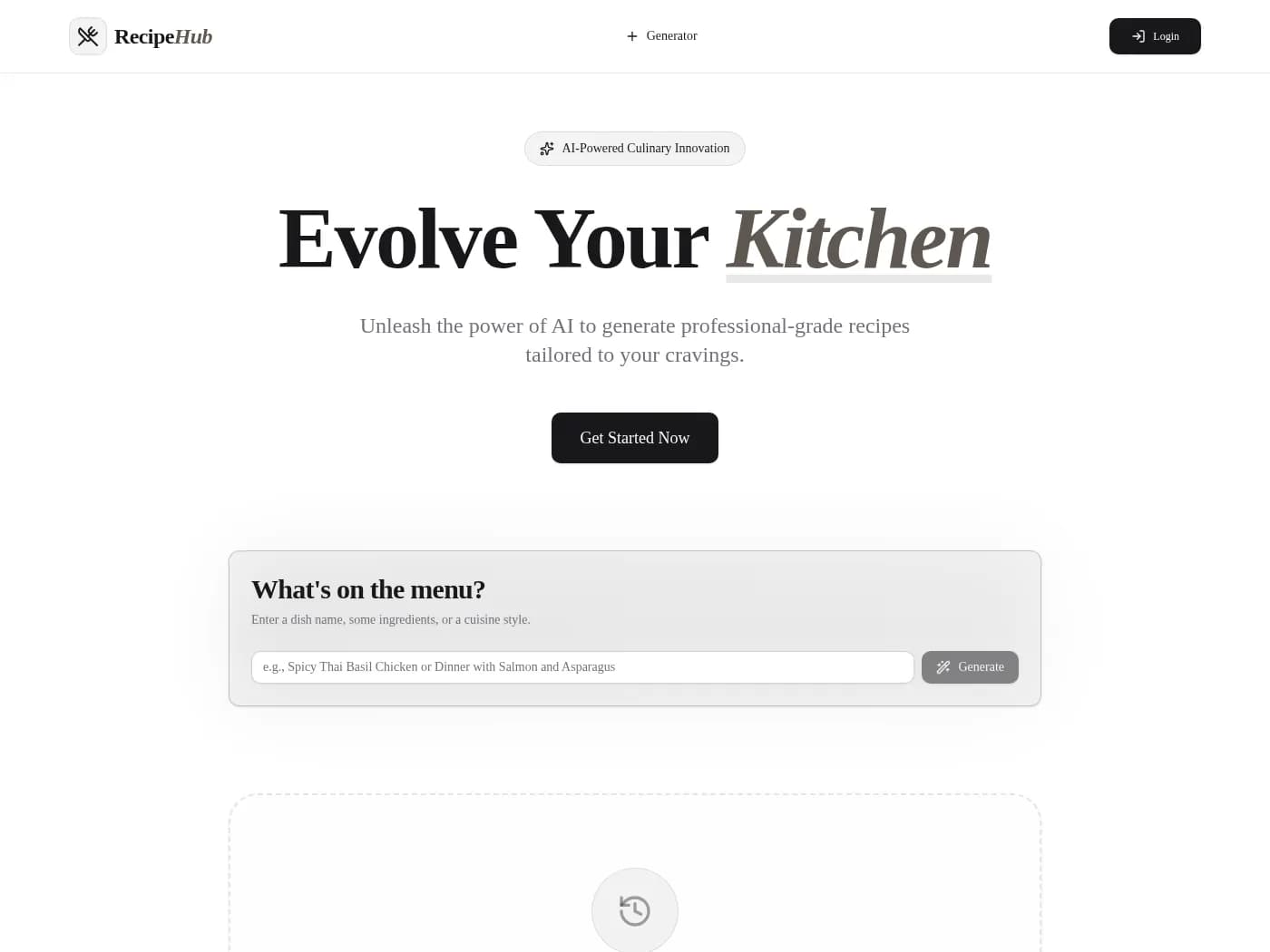 Supabase Recipe Hub