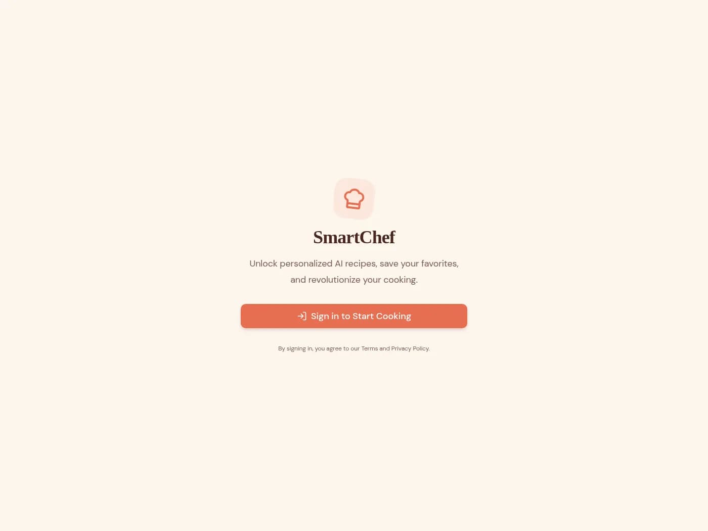 Smart Recipe Generator