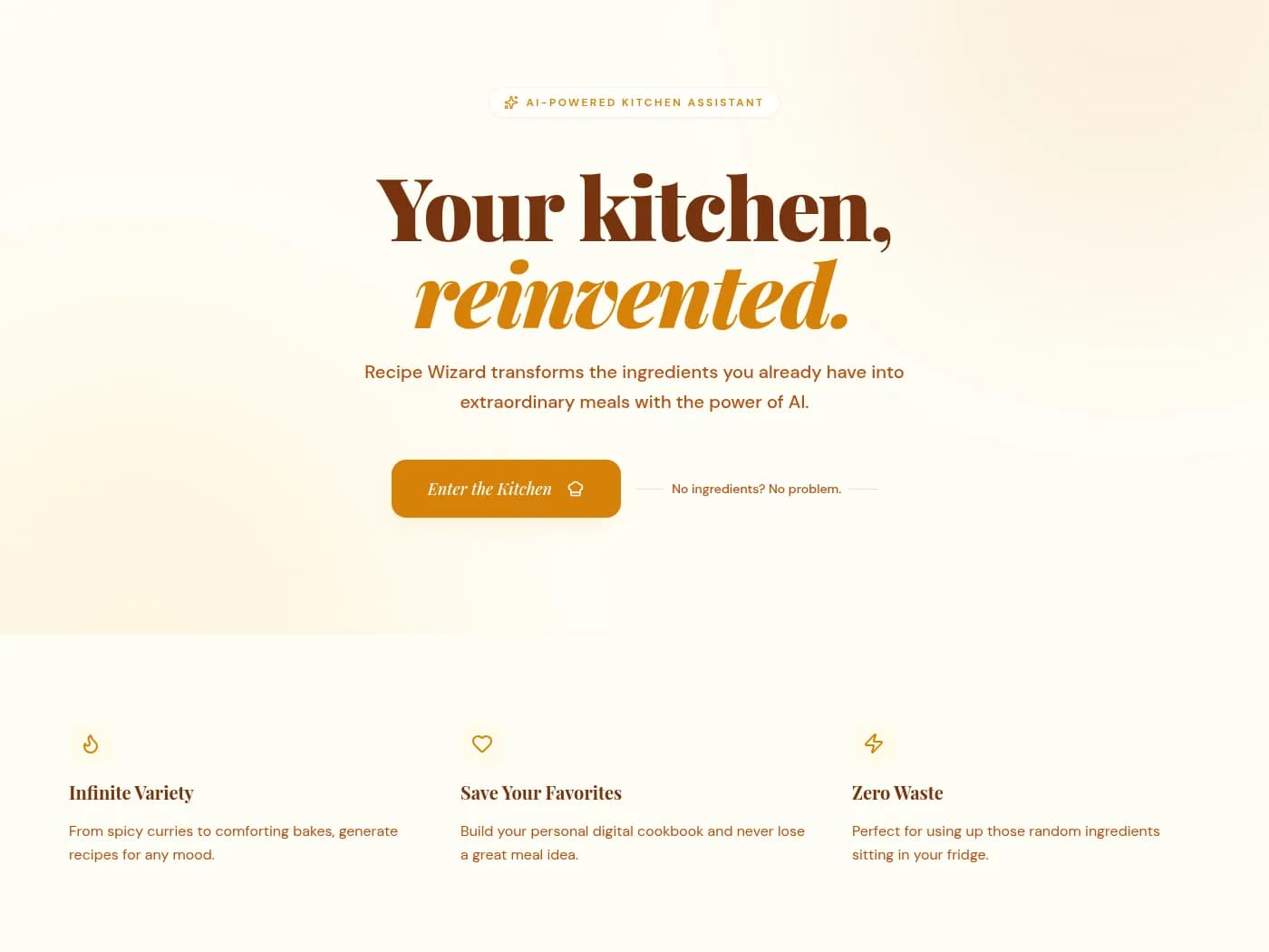 Recipe Wizard