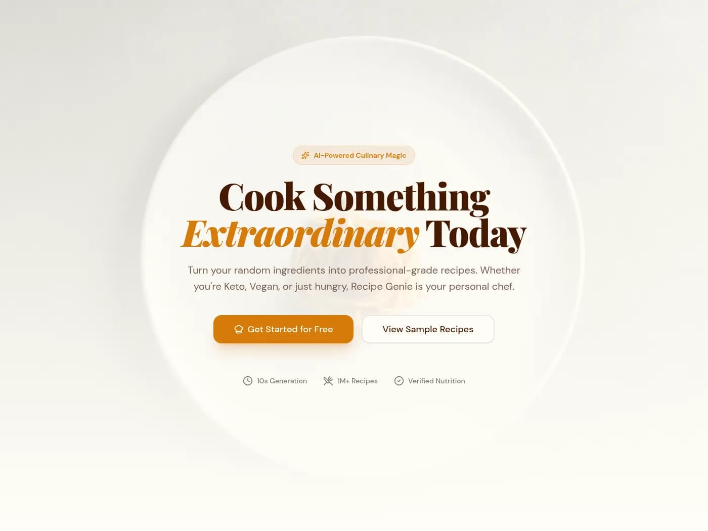 Recipe Genie