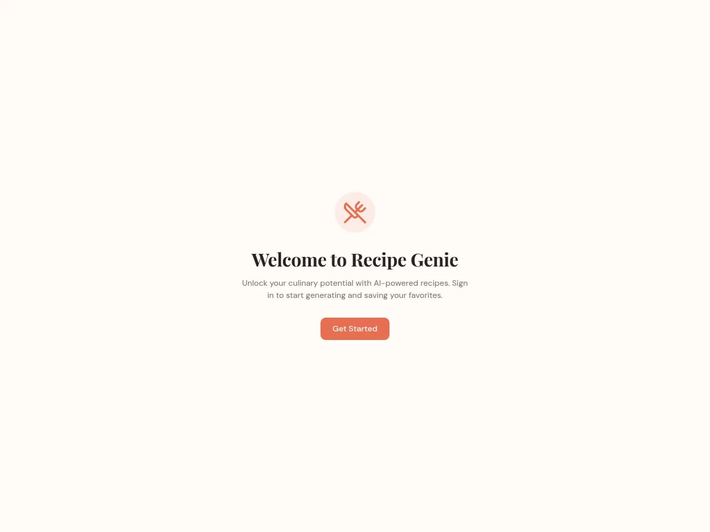 Recipe Genie