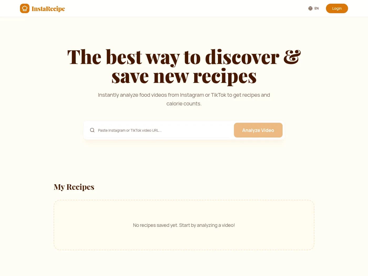 InstaRecipe Analyzer