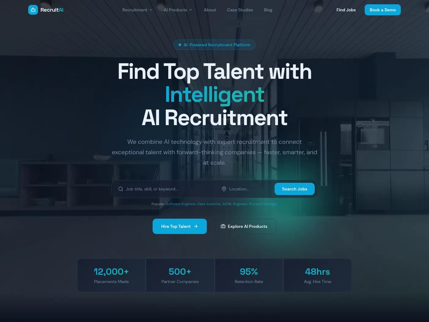 RecruitAI Site