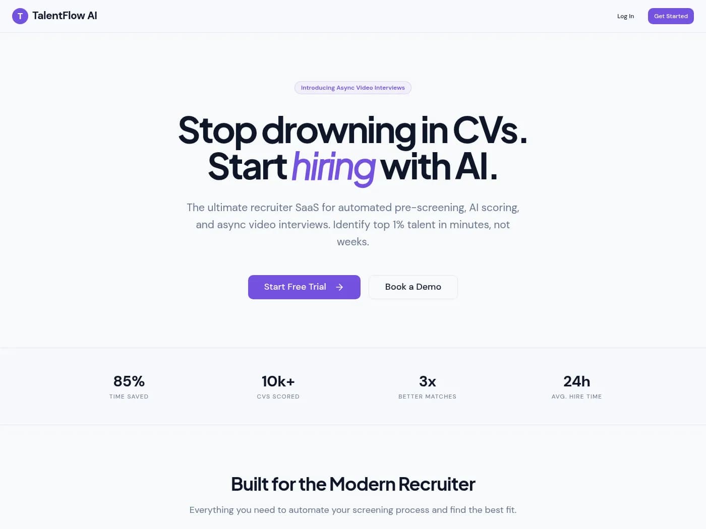 Smart Recruiter SaaS