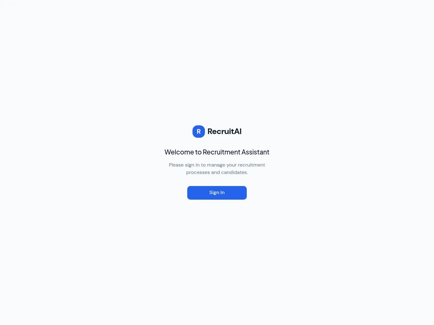 RecruitPro Assistant