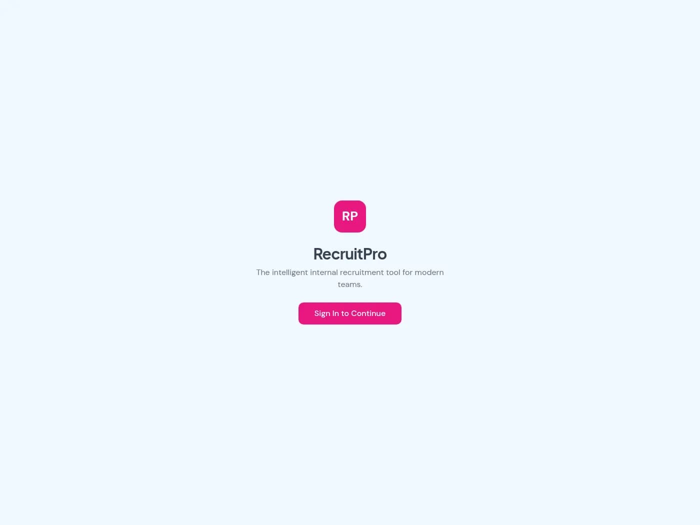 RecruitPro Dashboard