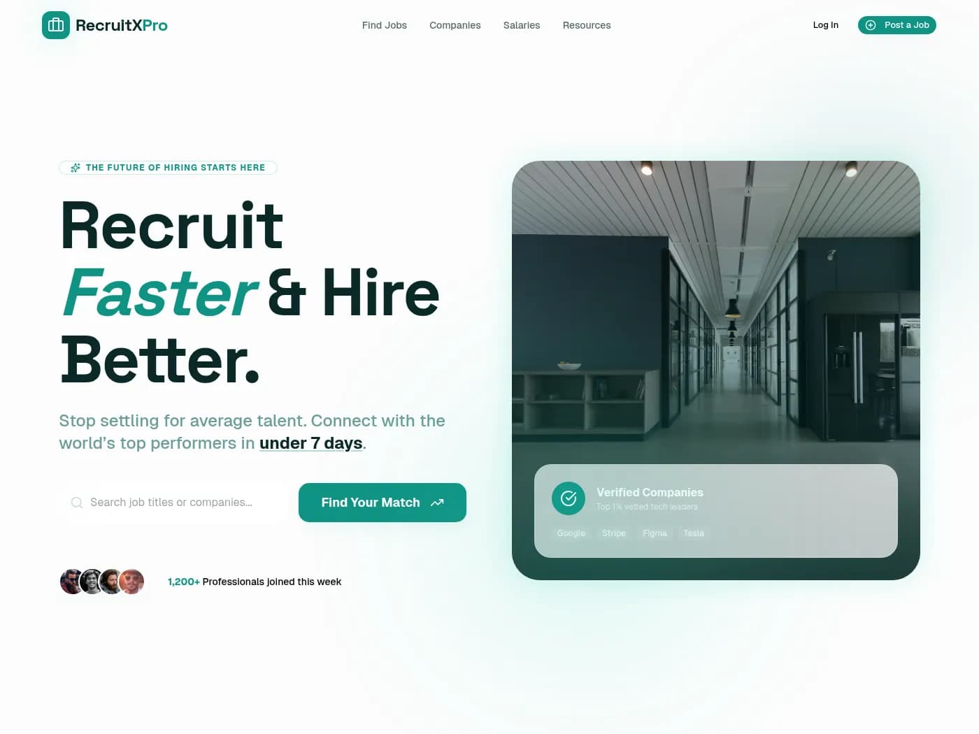 RecruitX Pro Website