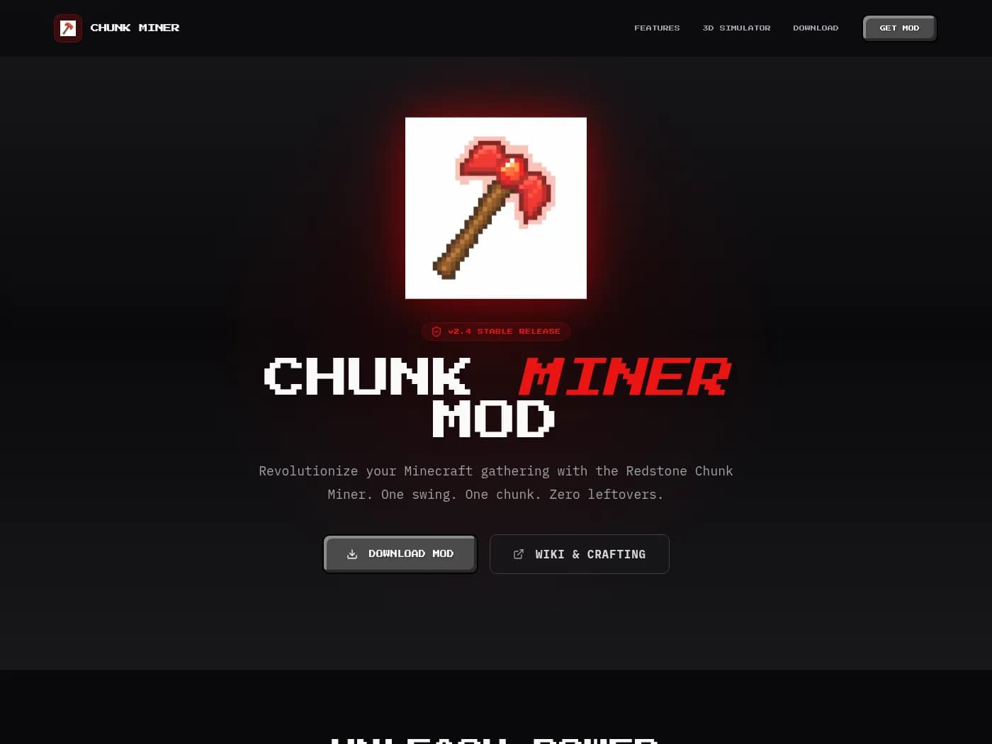 Chunk Miner Mod
