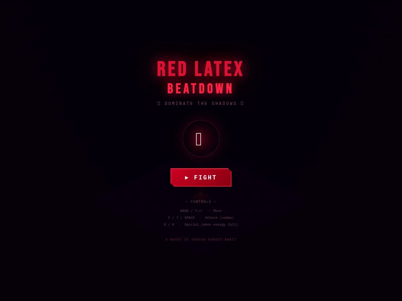 Red Latex Beatdown
