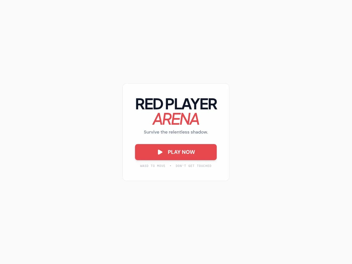 Red Player Arena