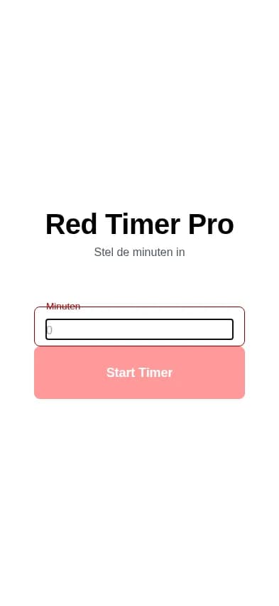 Red Timer Pro