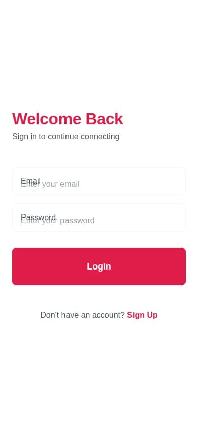 RedConnect Social App
