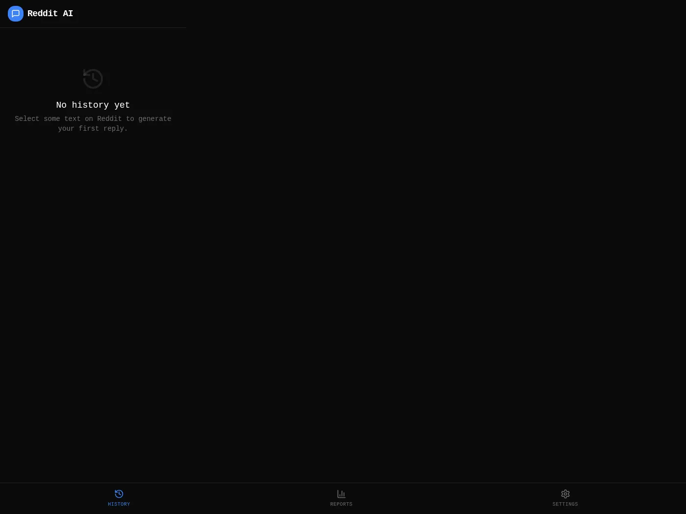 Reddit AI Reply Extension