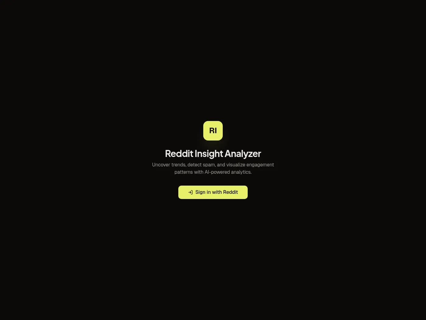 Reddit Insight Analyzer
