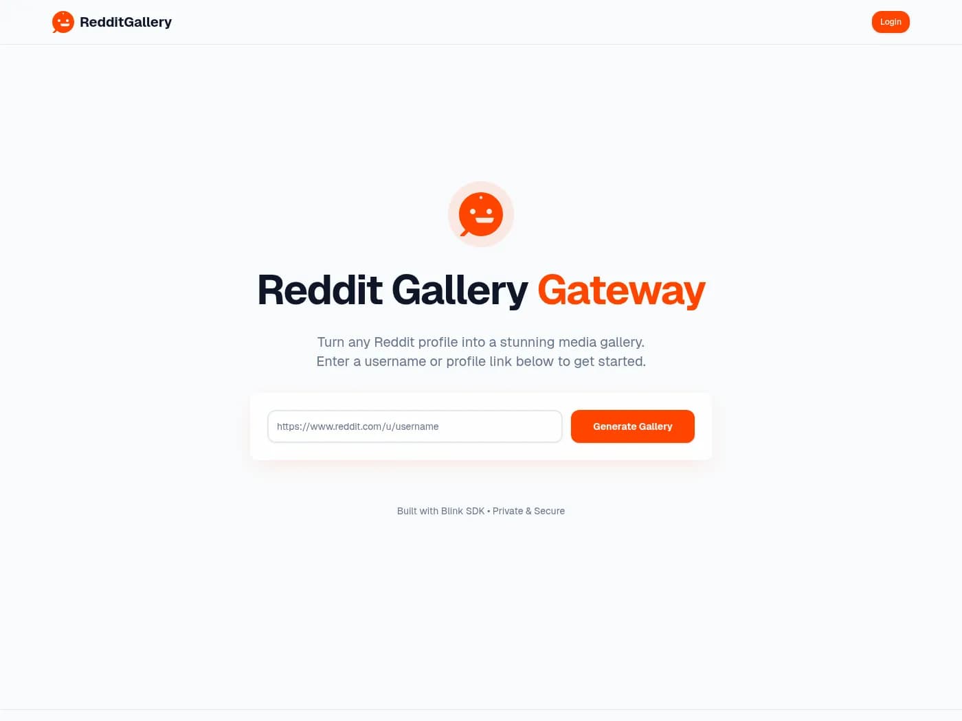 Reddit Gallery Gateway