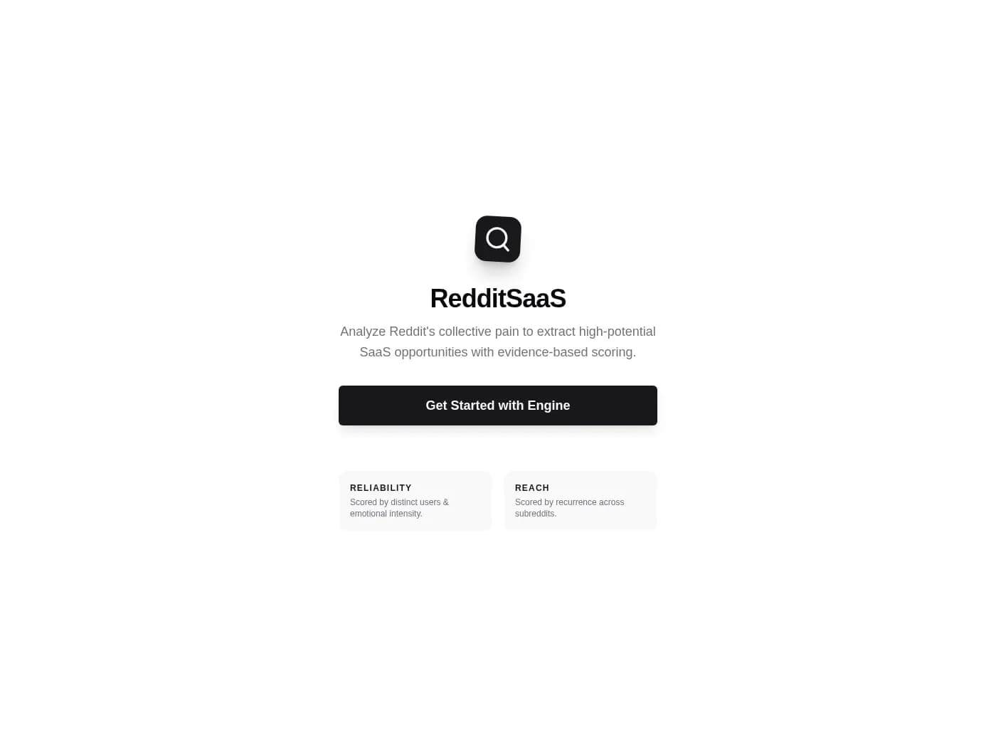 Reddit SaaS Extractor