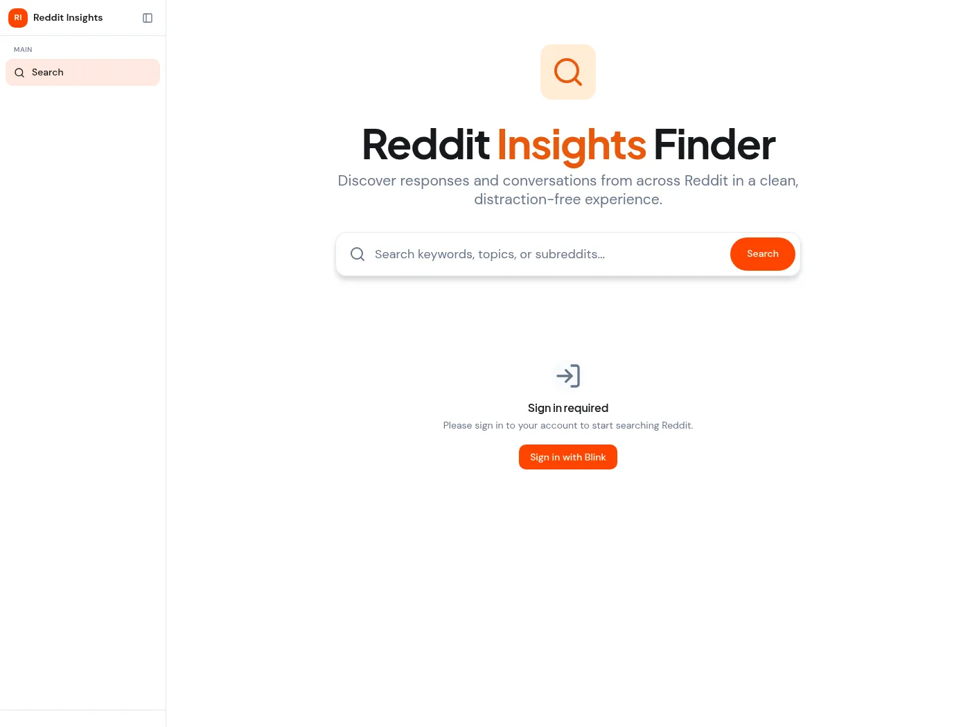 Reddit Insights Finder