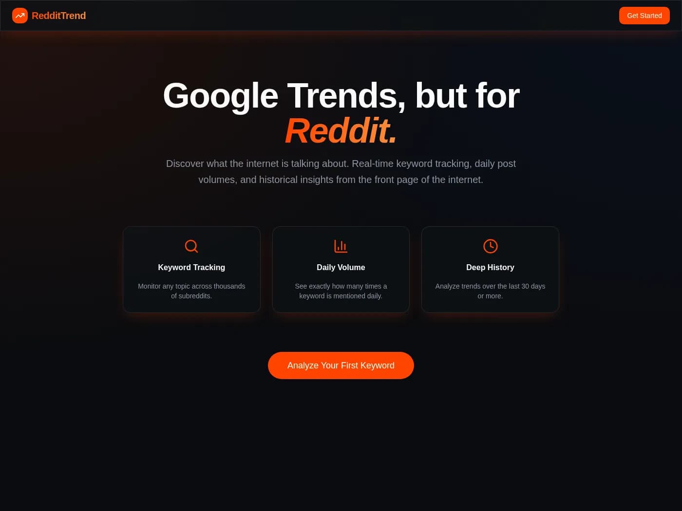 RedditTrend Explorer