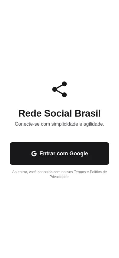 Rede Social Brasil Simples