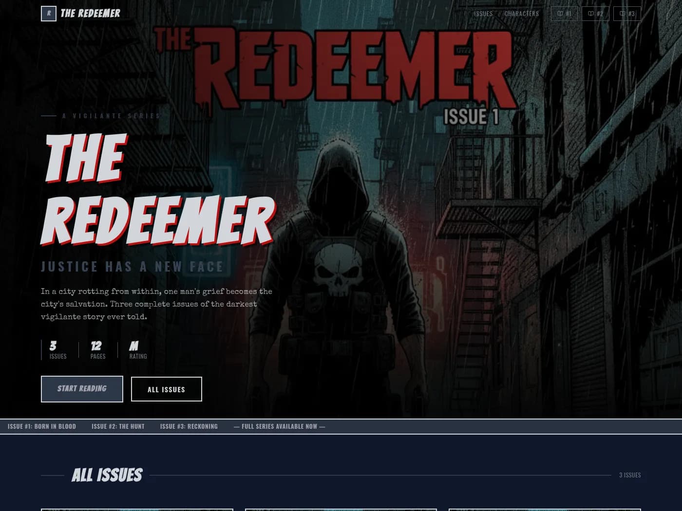 The Redeemer Comic