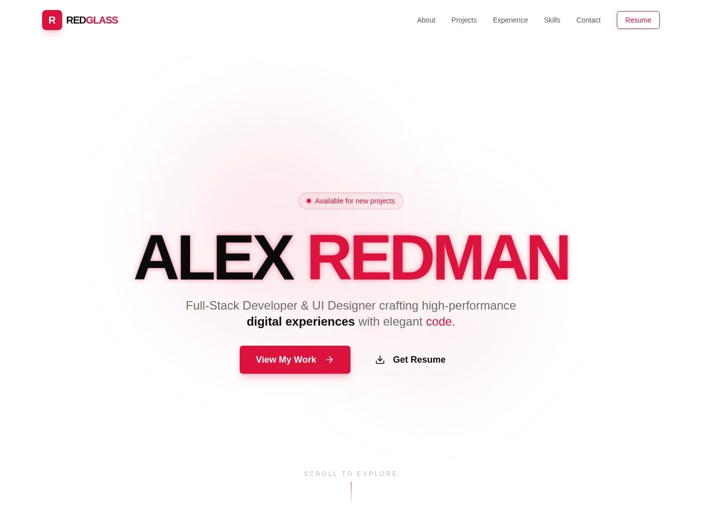RedGlass Portfolio