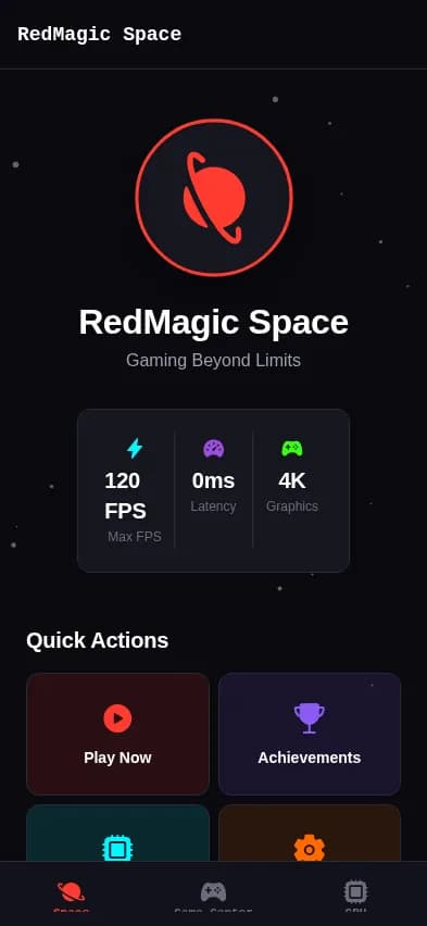 RedMagic Space Game
