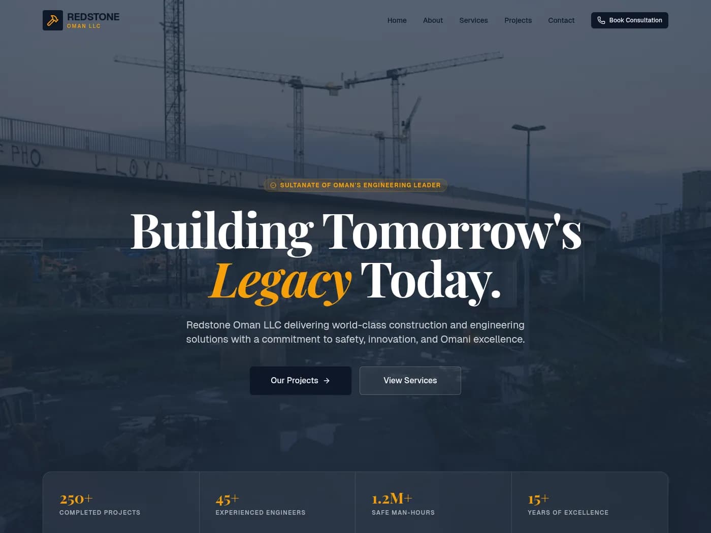 Redstone Oman Website