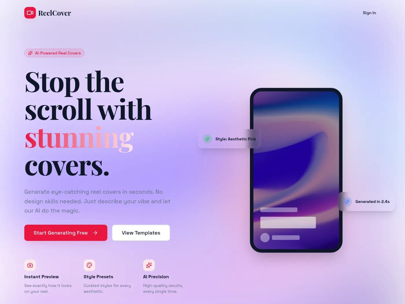 ReelCover Maker